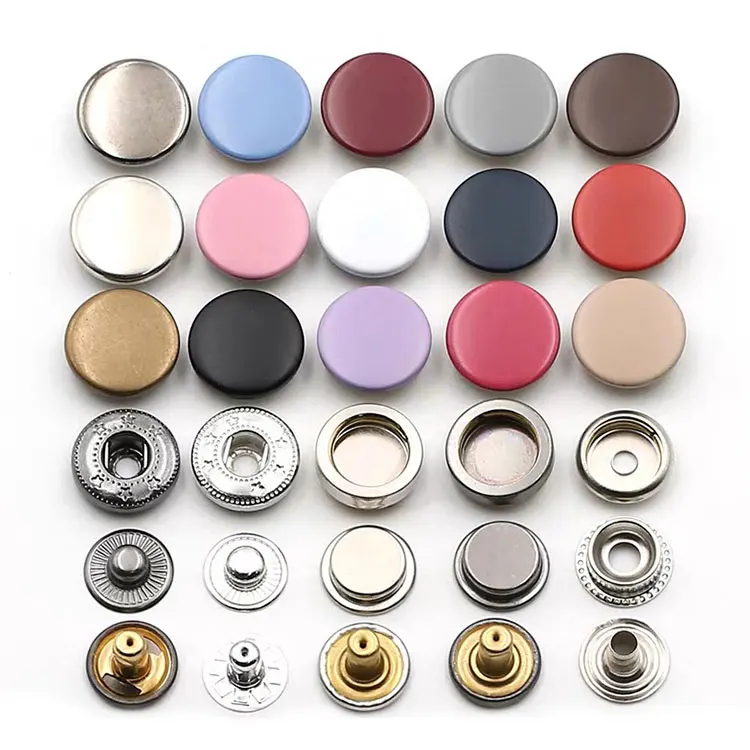 11mm Snap Button Fastener Gold Snap Button - Buy Gold Snap Button ...