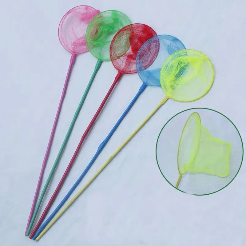 Children Bamboo Fishing Insect Bamboo Fishing Children Nets Dragonfly ...