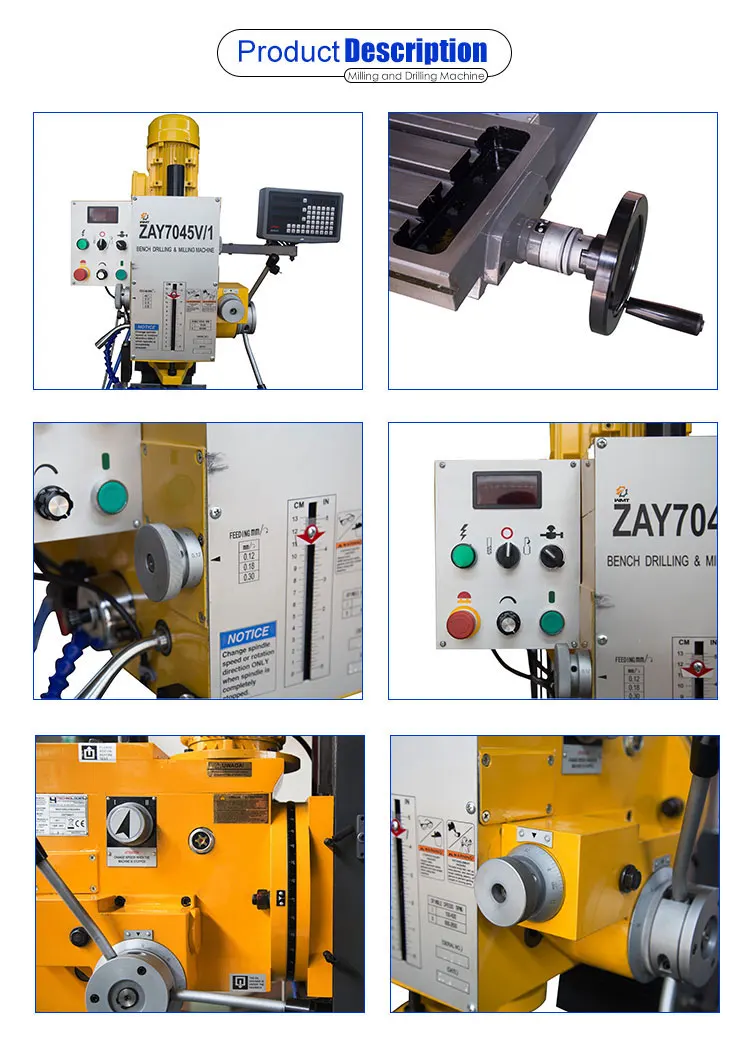 ZAY7045V/1 Automatic Feeding Drilling and Milling Machine