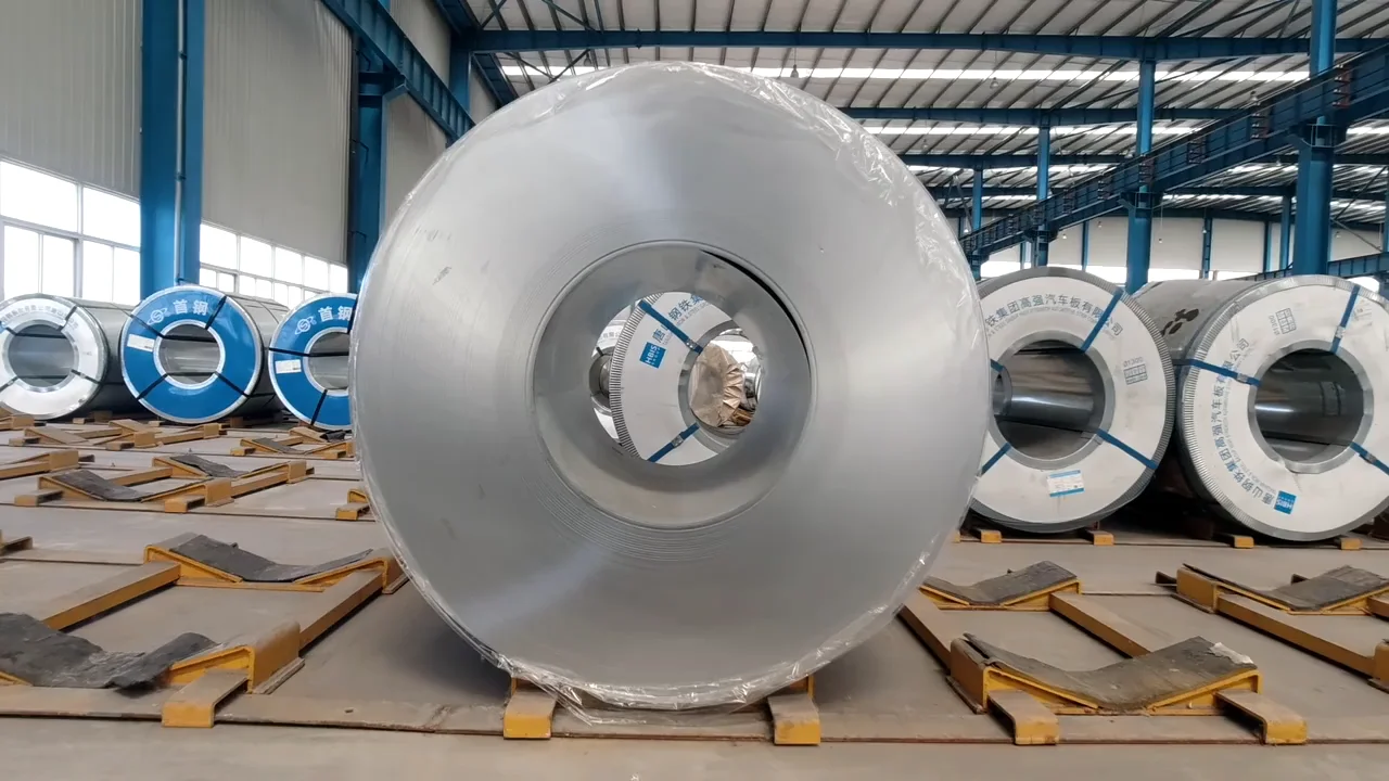 Mill Test Certificate Steel Metal Z60 Z180 Galvanized /gi Steel Coil ...