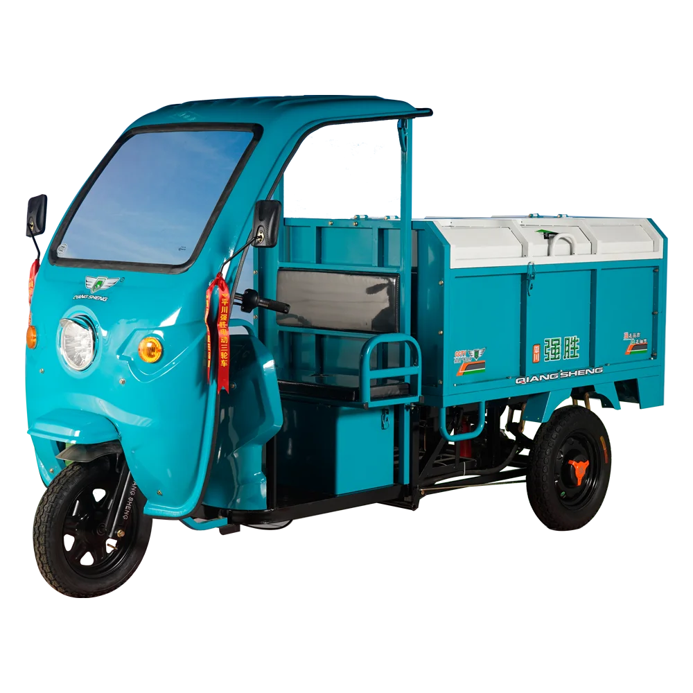 400Kgs Laden Capaciteit Volwassen E Riksja Gesloten Cargo Box Drie Wiel ...
