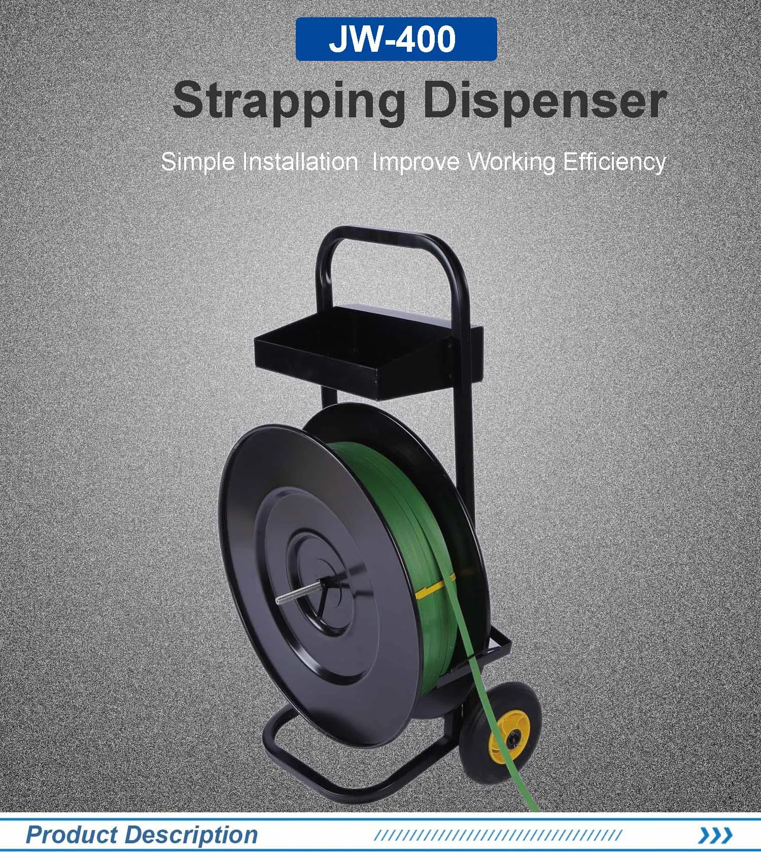 Plastic Strap Automatic 78mm Strapping 2016 Pet/pp Band Dispenser Code ...