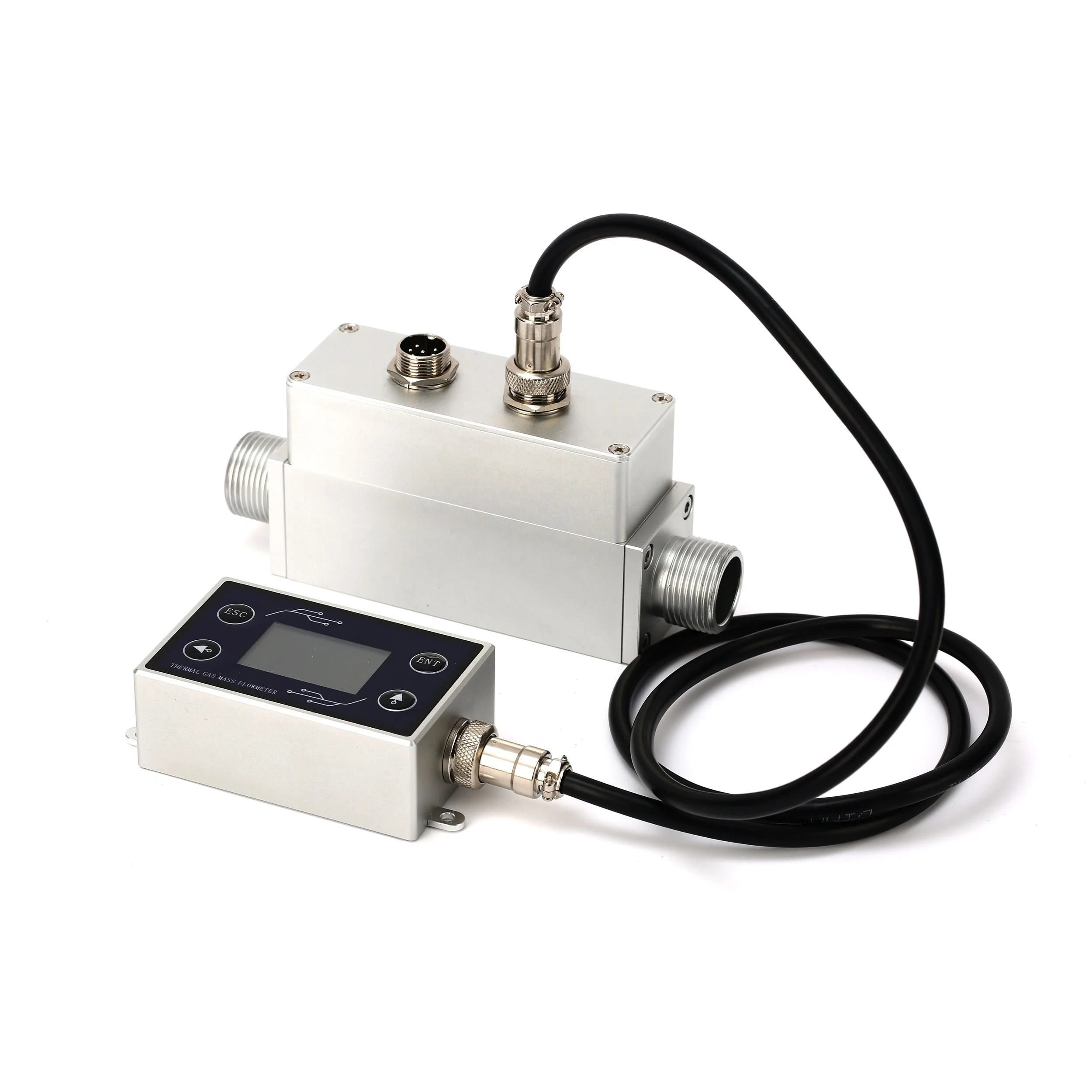 4-20ma / Rs485 Industrial Mini Air Co2 Methane Thermal Gas Mass Flow ...