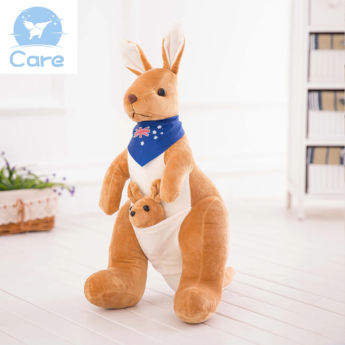 Australian Mother And Child Kangaroo Plush Soft Toy Holiday Gifts Stuffed&plush Toys Doll Plush ...