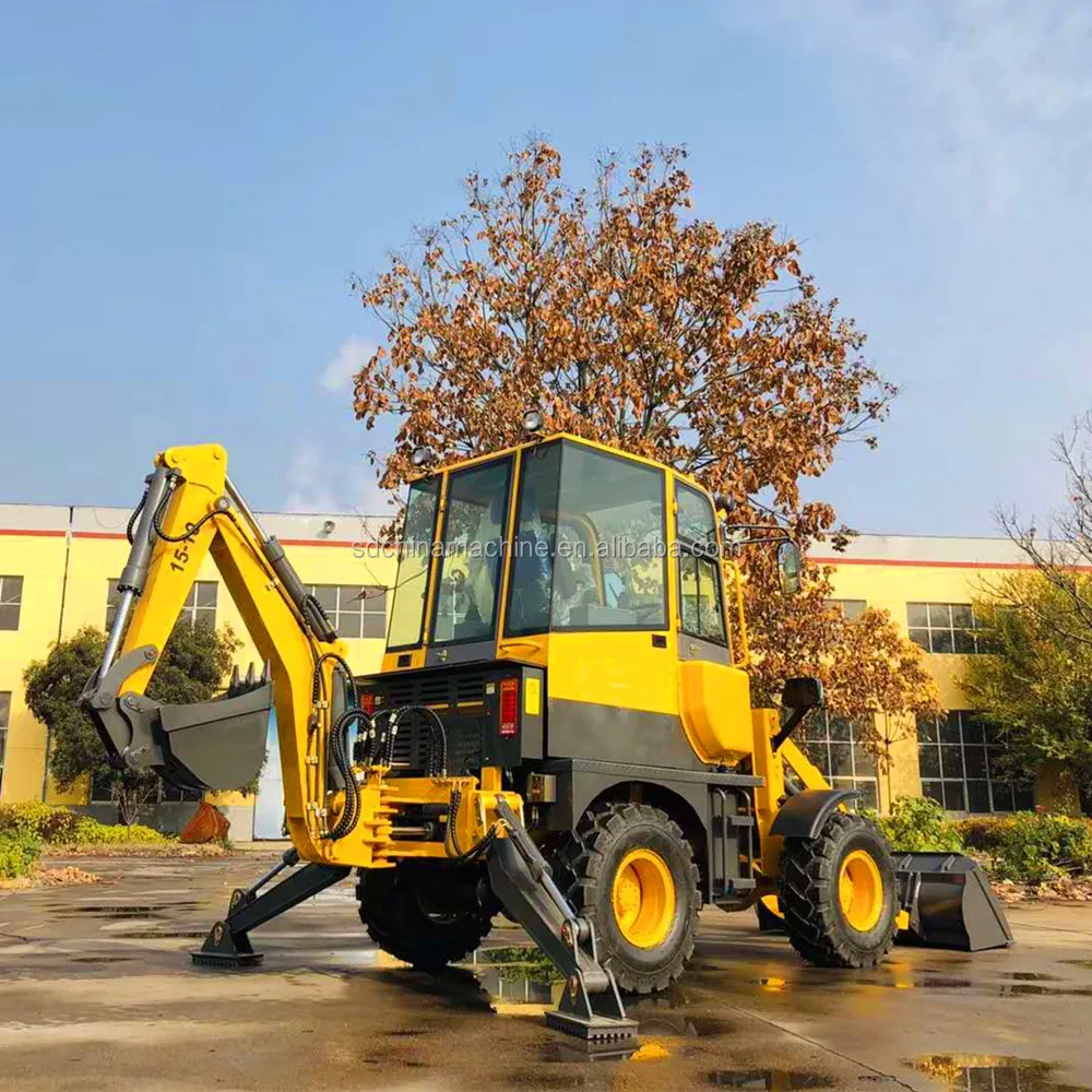 2020 New Mini Backhoe Loader Ht10-15 4wd With Low Cheap Price - Buy ...