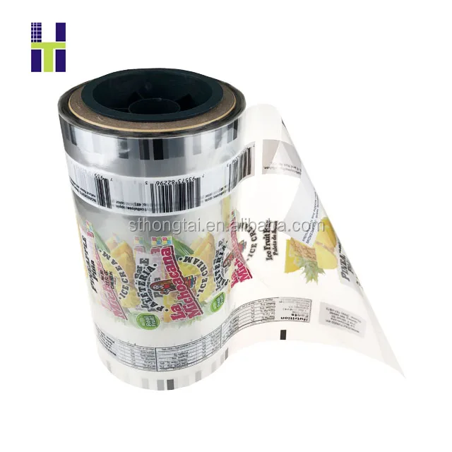 Custom Printed Ice Pop Ice Cream Bar Popsicle Packing Film - Buy ...