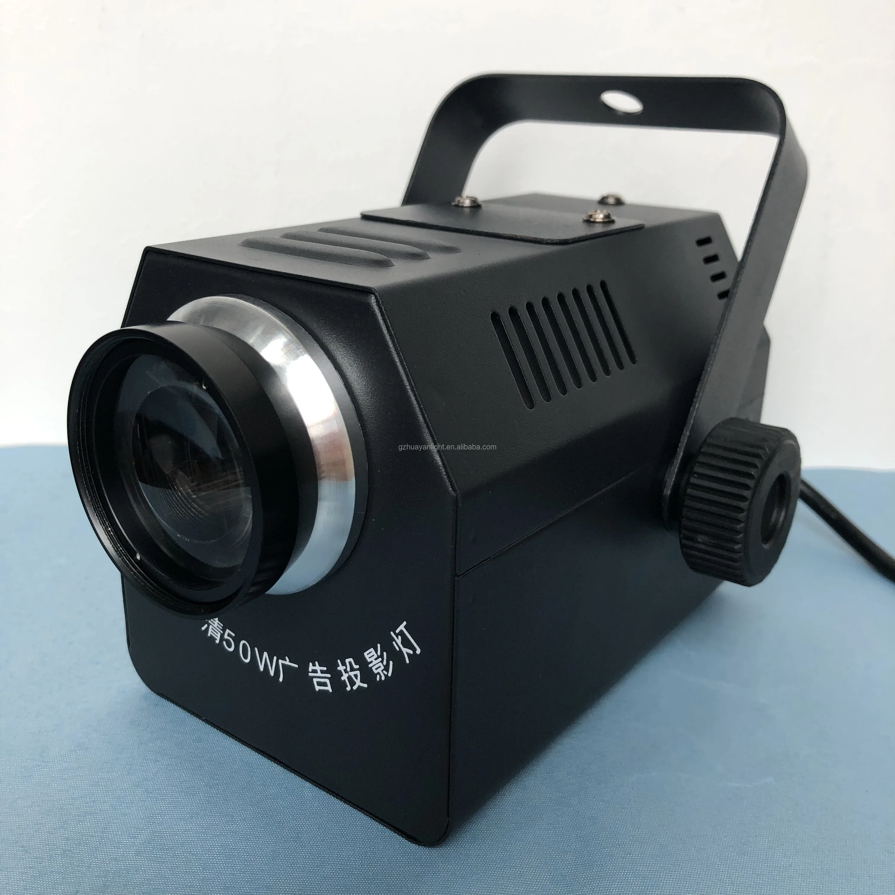 Dj Ad Party Wedding Logo Mini Projector 50w Hd Rotating Gobo Projection ...