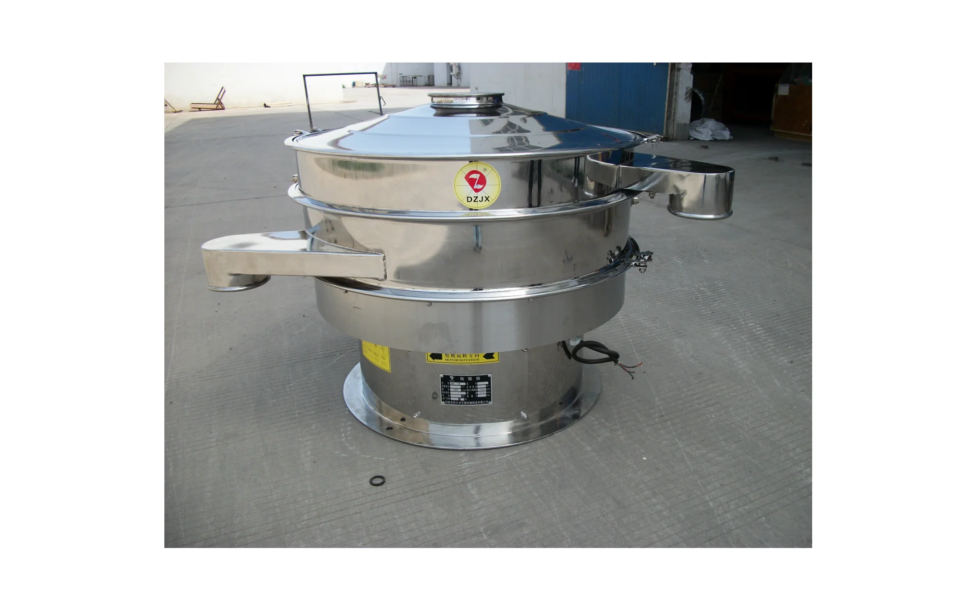 Carbon Steel Wood Chips Sieve Machine Vibrating Screen - Buy Vibratory ...