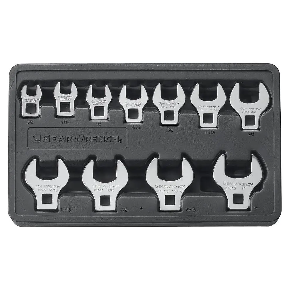 British Standard Claw-type Socket Set, 11 Pieces of Torque Inserts ...