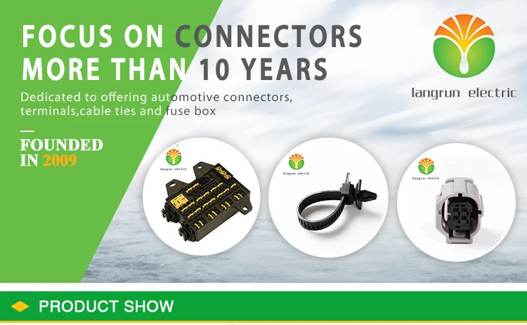 8 Pin Temperature Control Box Connector - Langrun DJ7084-3.5-21