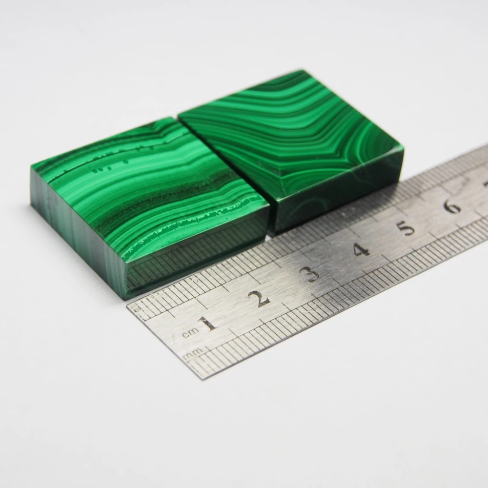 High Polish Malachite Sheets Gemstone Square Malachite Green Stone ...