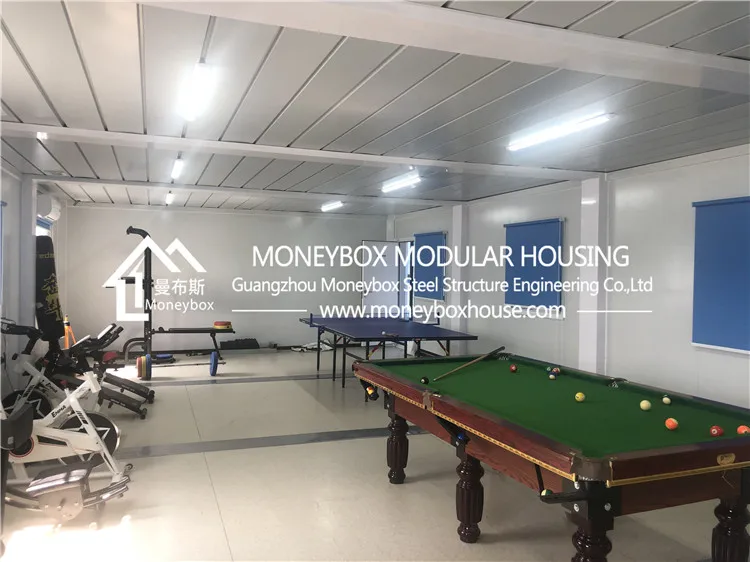 Luxury Modular Modified Outdoor Fitness Exercise Prefab Container Gym