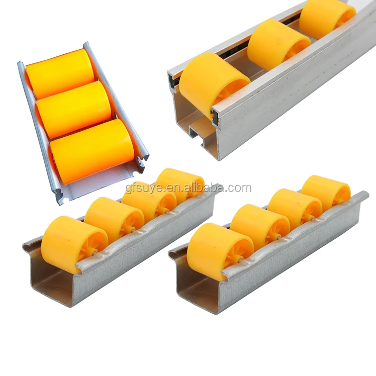 GFSY Placon Flow Rail Conveyor Roller Track for Lean Pipe System