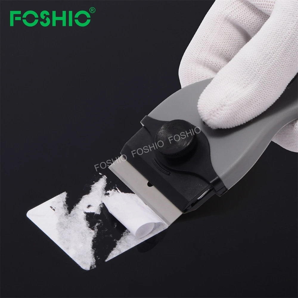 FOSHIO Razor Blade Scraper - Efficient Window Cleaning