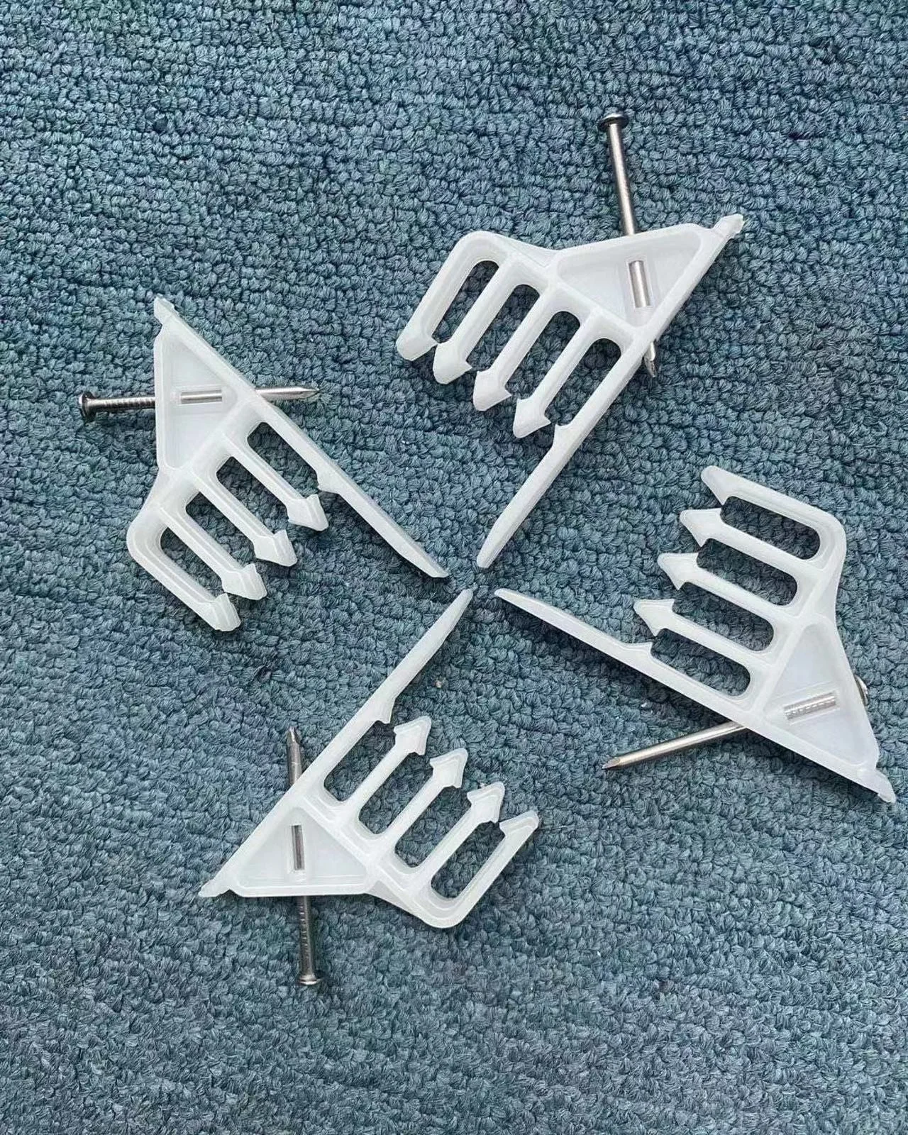 Stack-it White Cable Stacker - Secure Wire Cables Efficiently