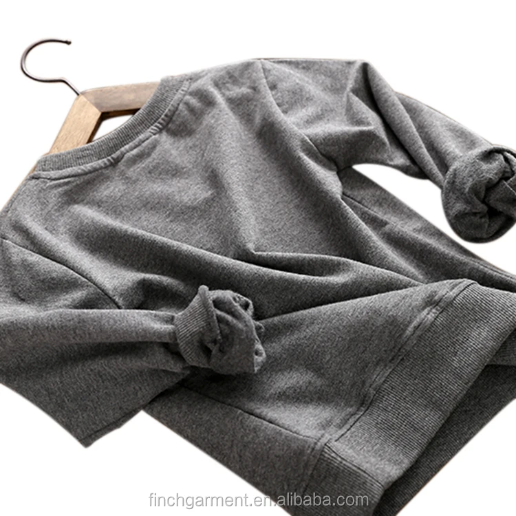 Custom Street Wear 3d Logo Embossed Cotton Crewneck Clothing Custom ...