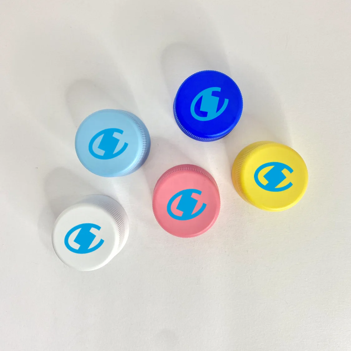 Plastic Caps Aseptic Cap With Printed Logo Short Height - Buy Plastic ...