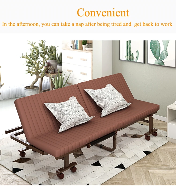Save Space Modern Multi-purpose Sofa Cum Bed Fabric Folding Chair ...