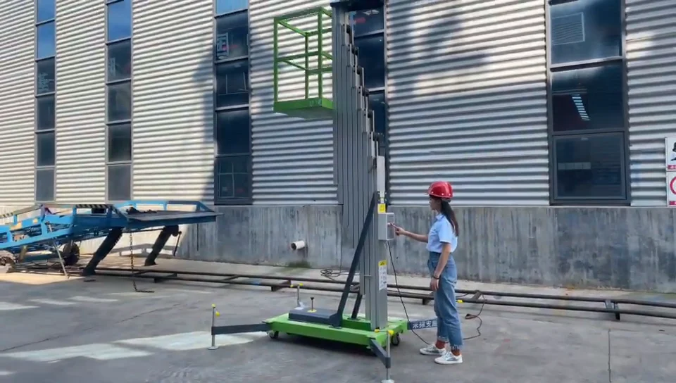 Home Cleaning Maintenance Elevator Small Aerial Mobile One Man Lift ...