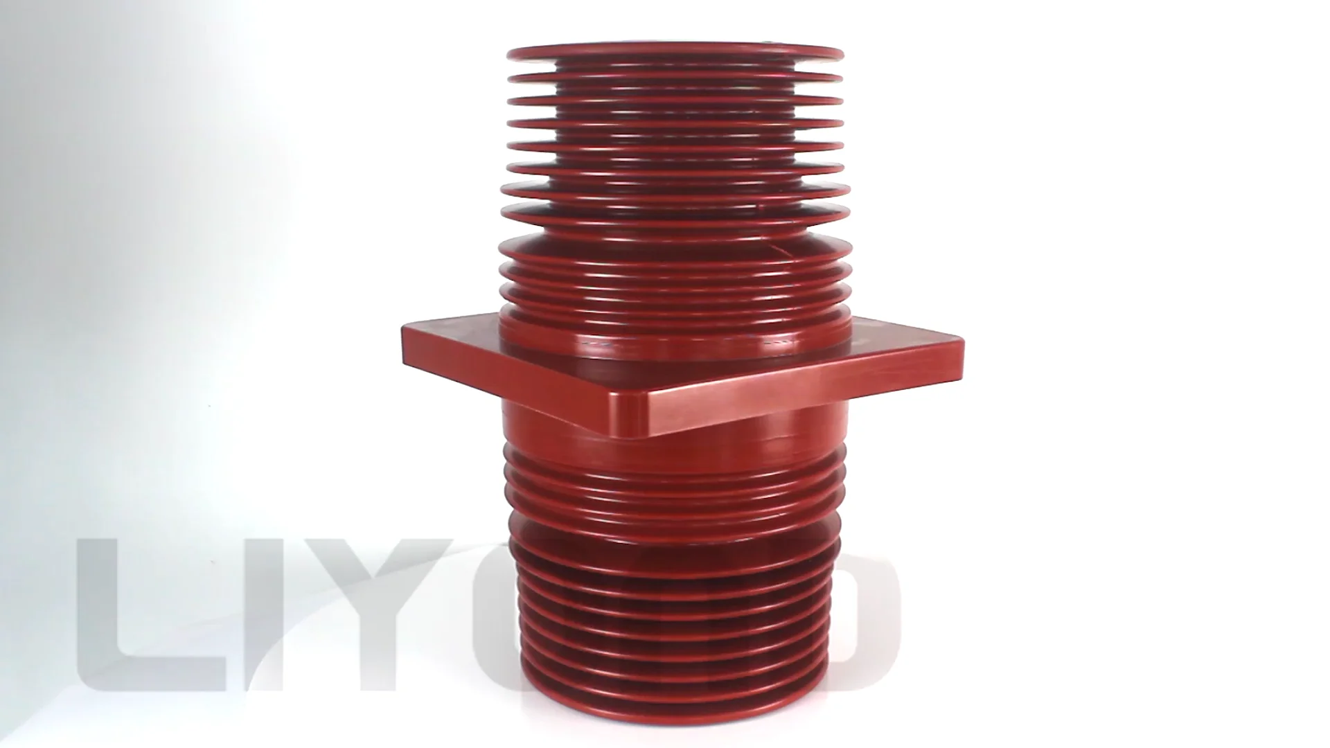 High Voltage Double-shielded Busbar Insulated Through Wall Bushing 35kv ...