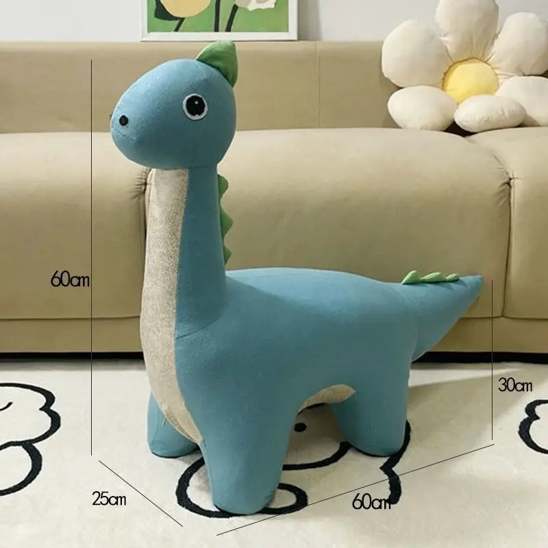 Customizable Kids Dining Chair - Modern Dinosaur Stool