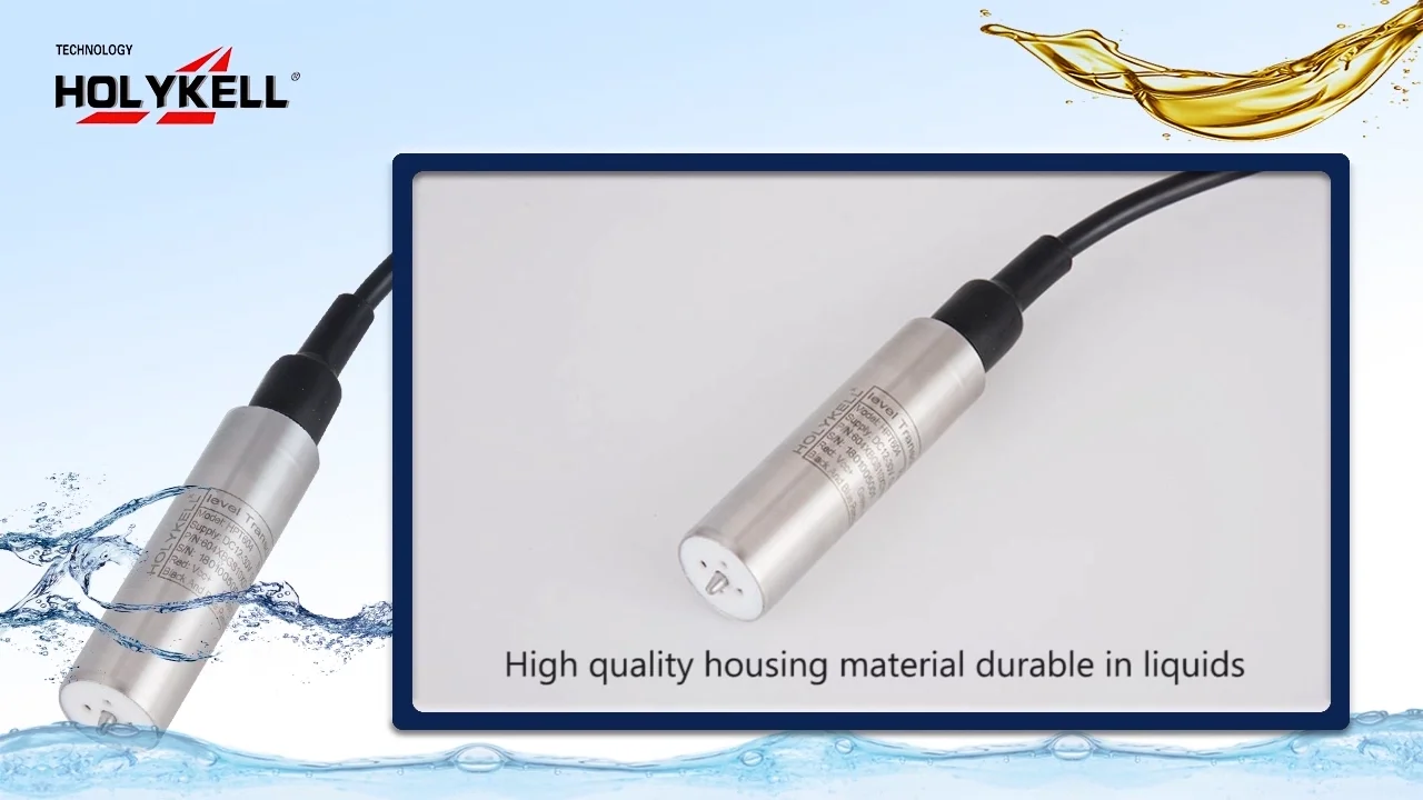 Holykell Oemการออกแบบใหม่hpt604-fwจมอยู่ใต้น้ำเครื่องตรวจจับน้ำใน ...