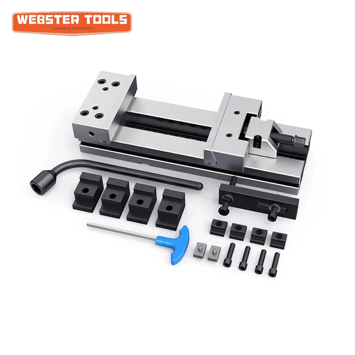 Screw Type Cnc Machining Precision Modular Vise - Buy Precision Modular Vise,Cnc Milling Vise ...