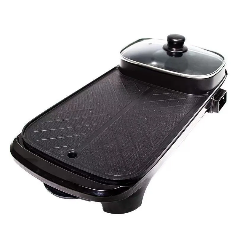 Mu Factory Electric Indoor Grills Hot Pot Multi-function Electric ...