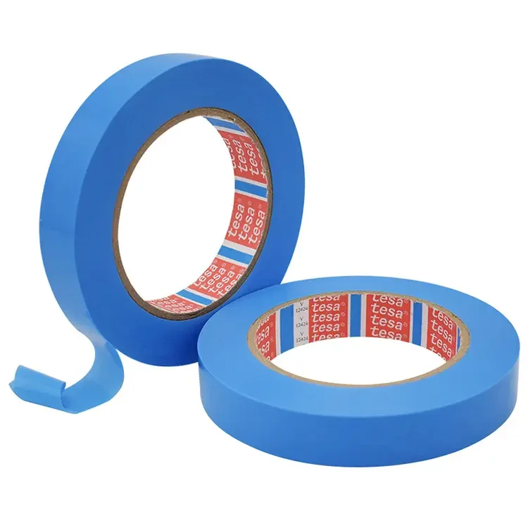 tesa 64284 Blue Single Sided Tape, Standard Strapping Tape, with ...
