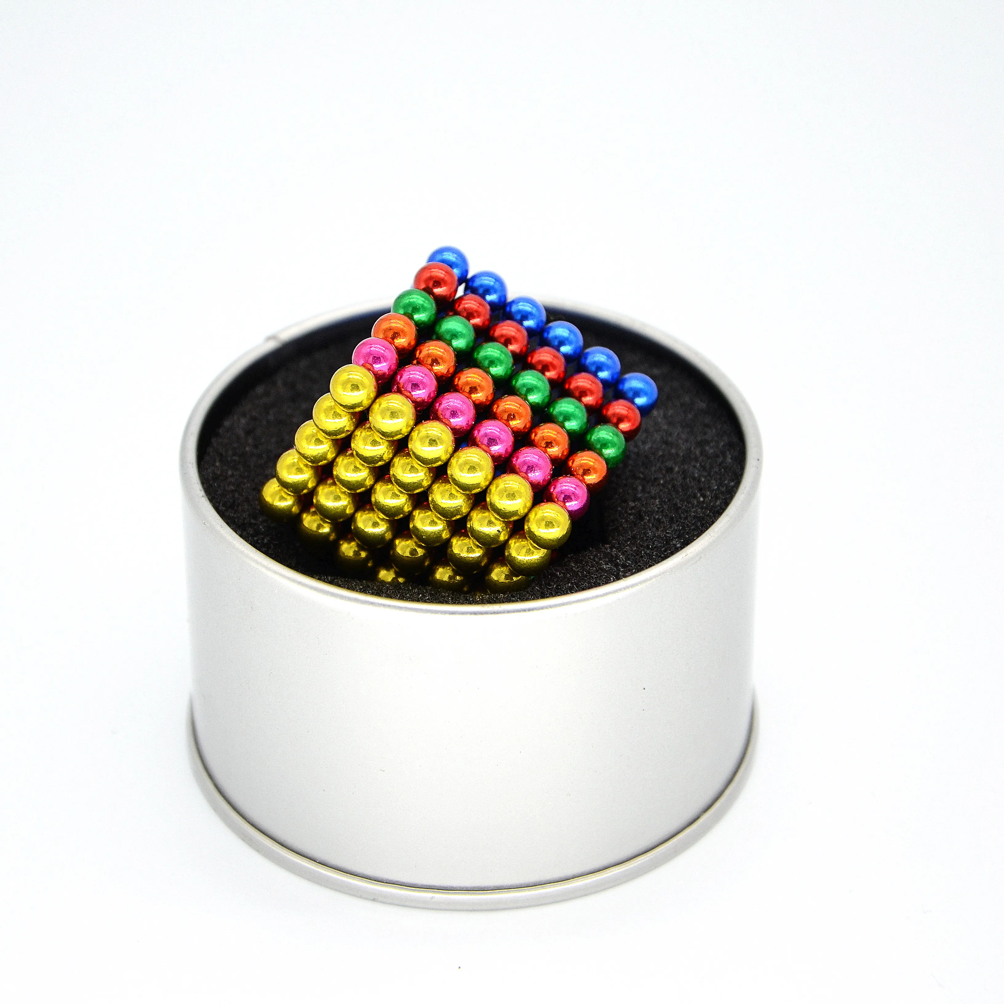 Hot Sale Small Ndfeb Magnet Sphere Set Colorful Magnetic Ball - Buy ...