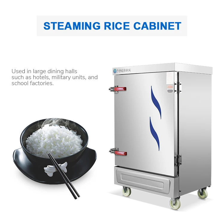 Stainless Steel Single Door Stream Rice Cabinet Machine/factory ...