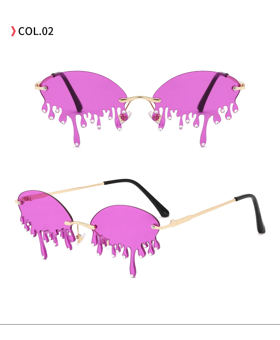 Drippy Glasses - Superhot Fire Eyewear 44600 Fashion 2020