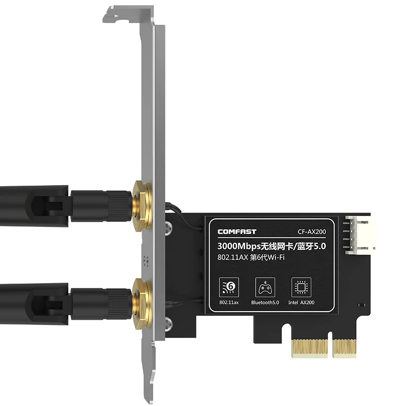 Desktop Wireless Dual Band 3000mbps Bluetooth 5.0 Ngff M.2 Wifi Adapter ...