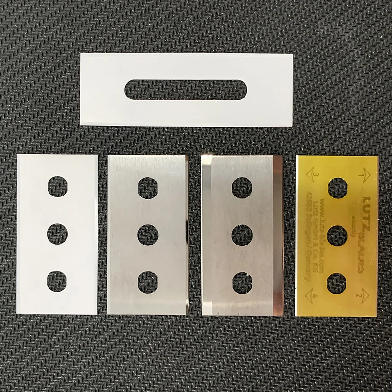 Carbon Steel The Standard Lutz Three Holes Blade Film Slotted Slitter ...