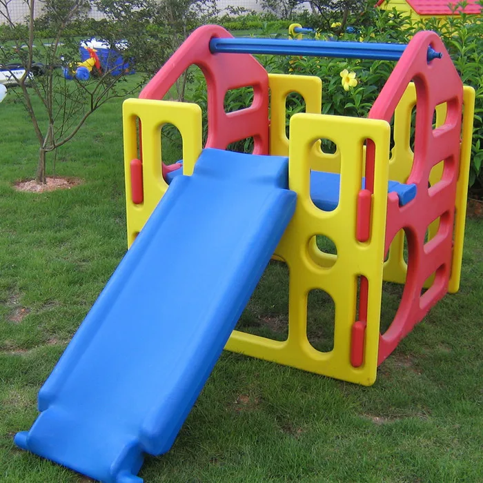 Plastic Play House With Slide,Kids Toy Slide - Buy Playhouse With Slide ...