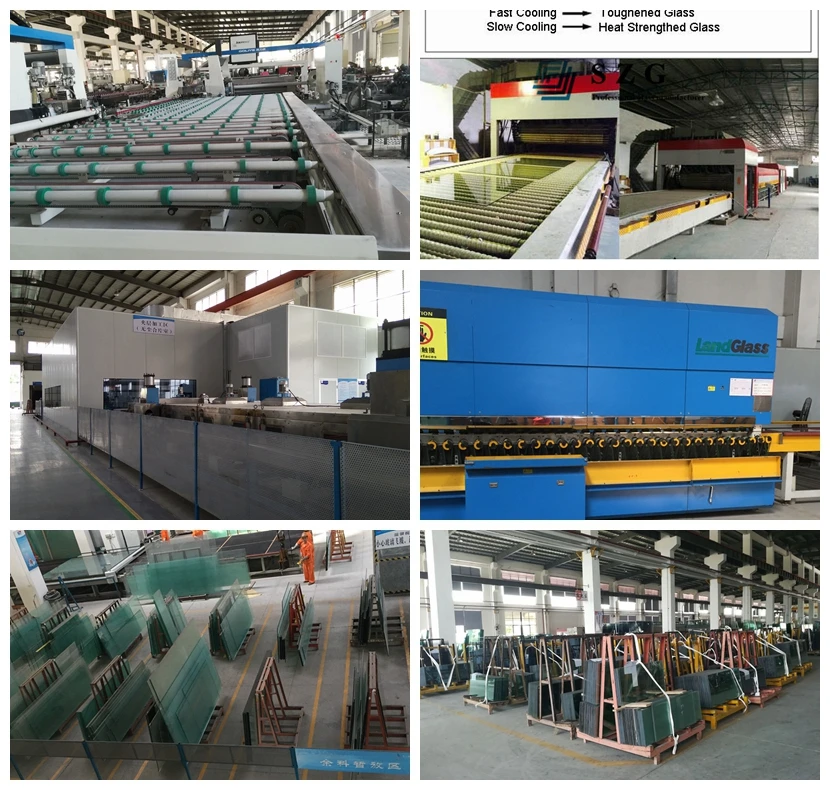 Bs6206/ce Certification 10mm Heat Soak Toughened Safety Tempered Glass ...