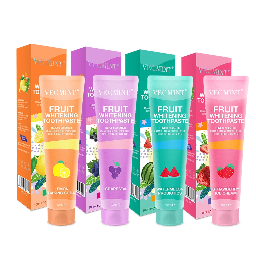 Factory Developed Fruit Flavor Fresh Breath Teeth Whitening Brand ...