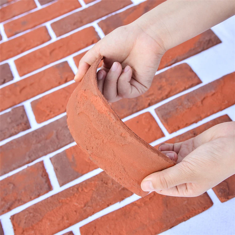 Unfired Wall Cladding Flexible Tiles With Modified Clay Material - Buy ...