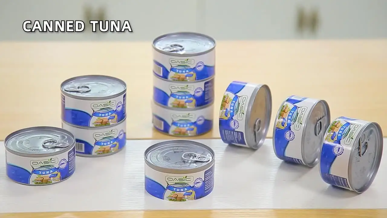 Whole Tin Can Food Oil Canned Tuna Wholesale Skin Tuna Can Fish - Buy ...