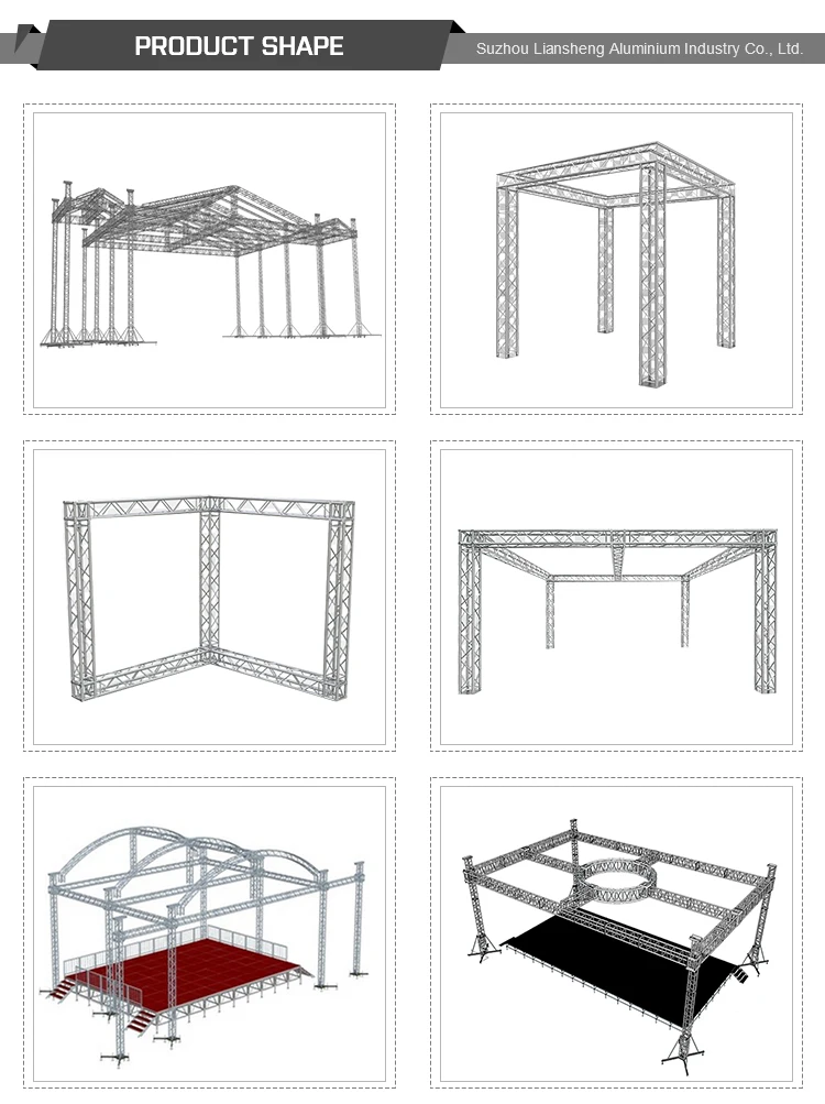 Concert Truss System - Durable Aluminum Outdoor Event Truss