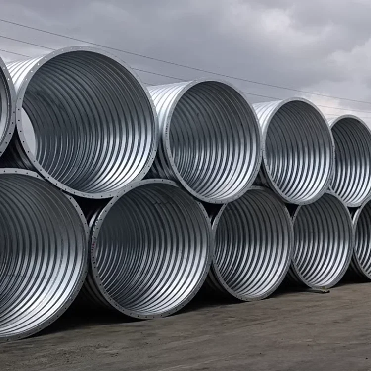 Large Diameter Corrugated Galvanized Metal Culvert Steel Pipe| Alibaba.com