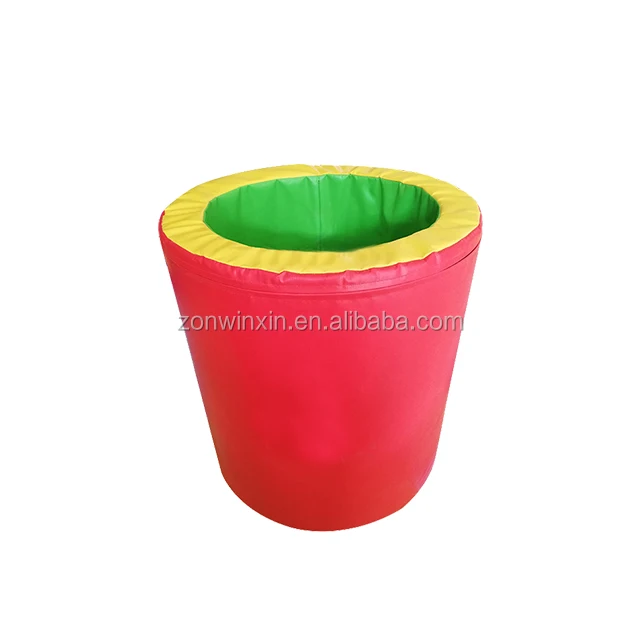 ZONWINXIN Kids Soft Play Cylinder Rainbow Barrels Toys