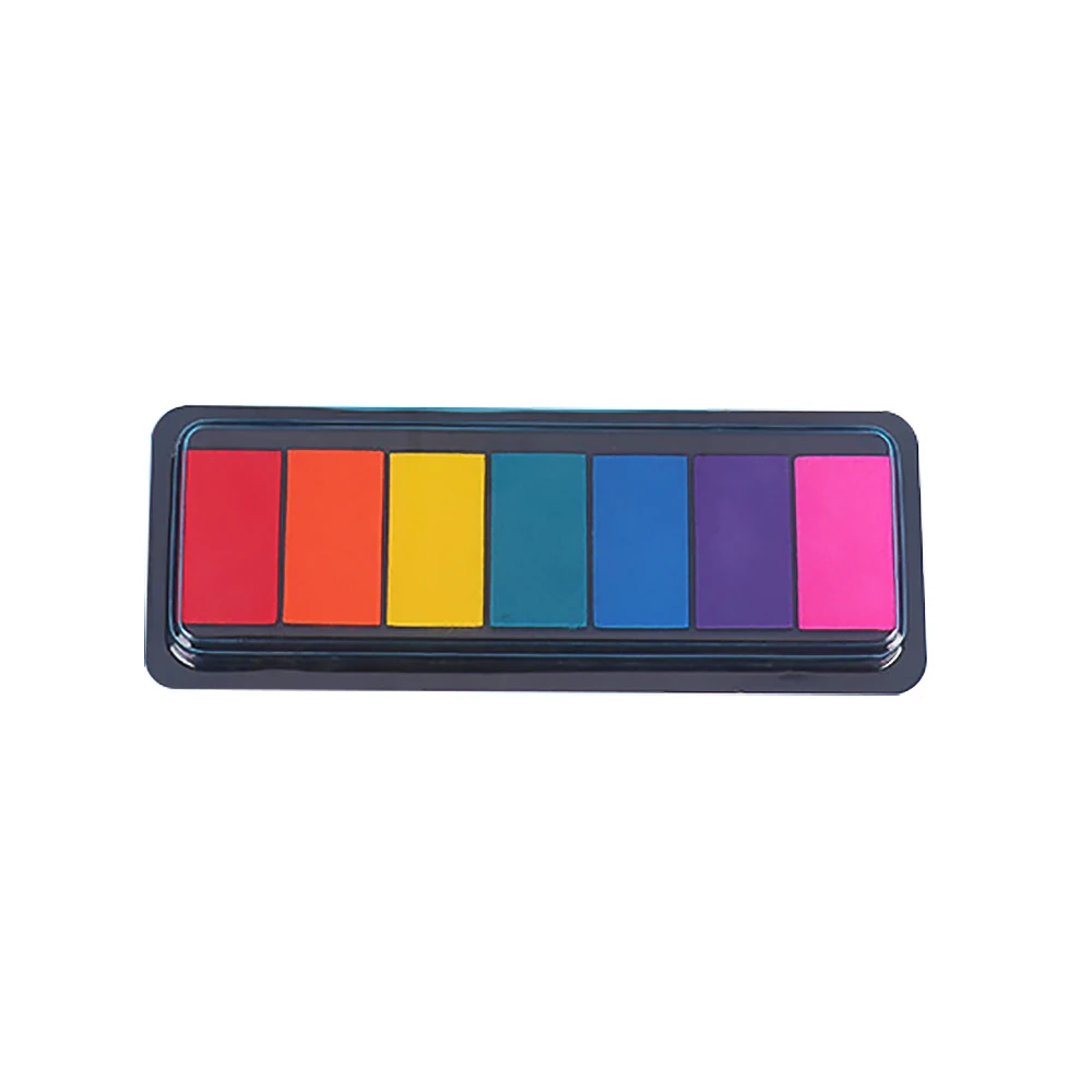 Colorful Finger Painting Personal Hand Stamp Ink Pads Inkpad Baby ...