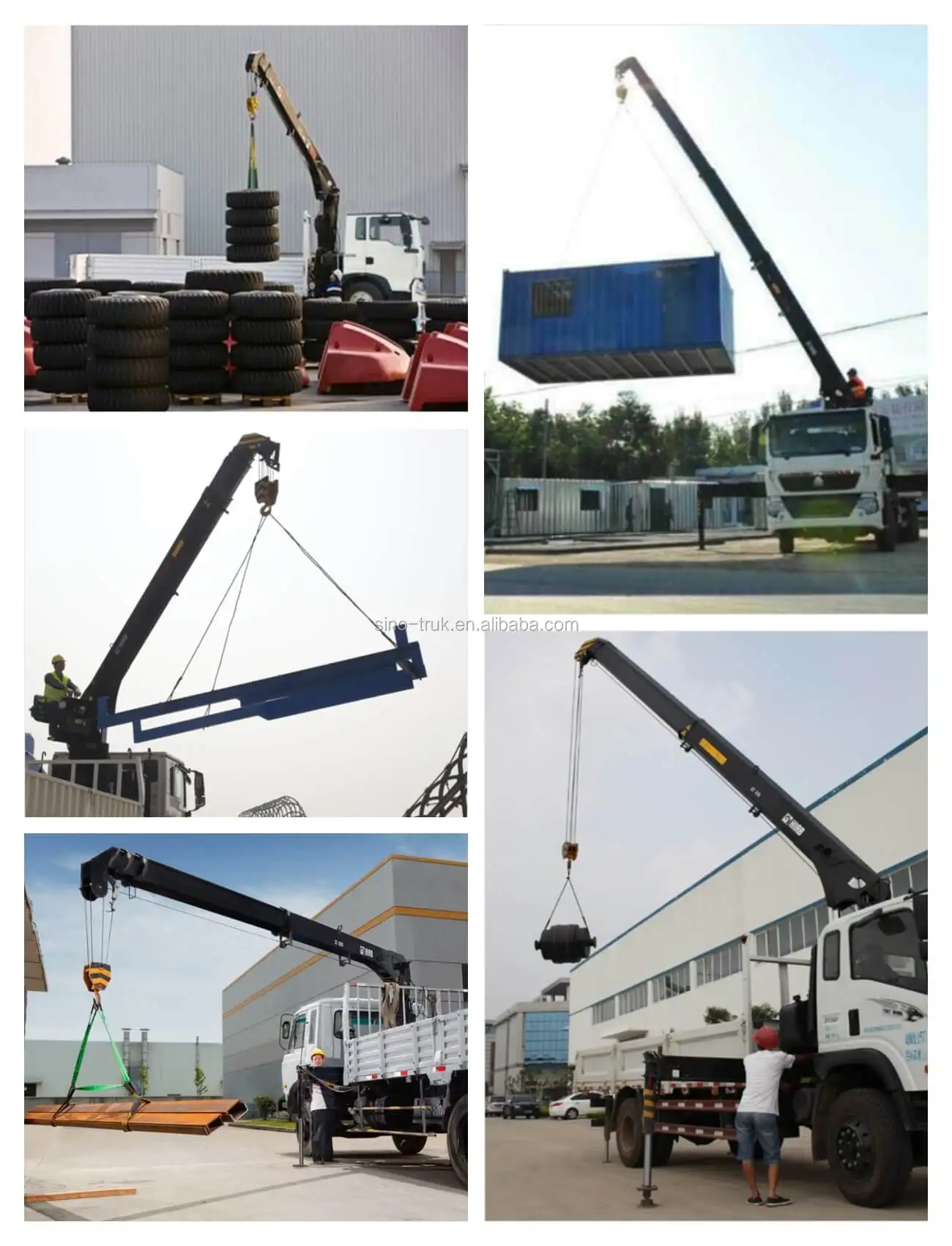 High Lifting Capacity Hiab 5 Ton Crane Truck Mounted In India - Buy ...