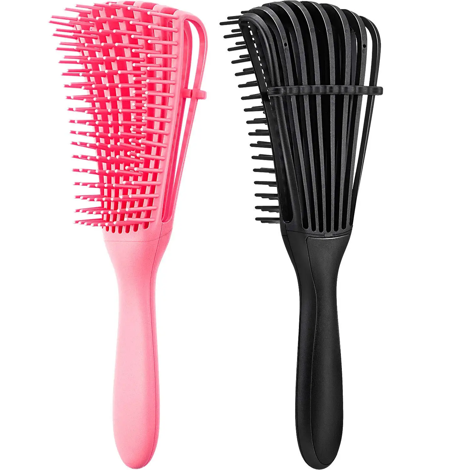 Detangling Unbrush Curly Hair Extensions Brush Comb Sets Salon Magic ...