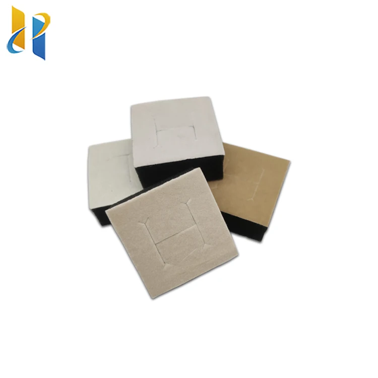Jewelry Foam Sponge Insert with Velvet for Jewelry Box