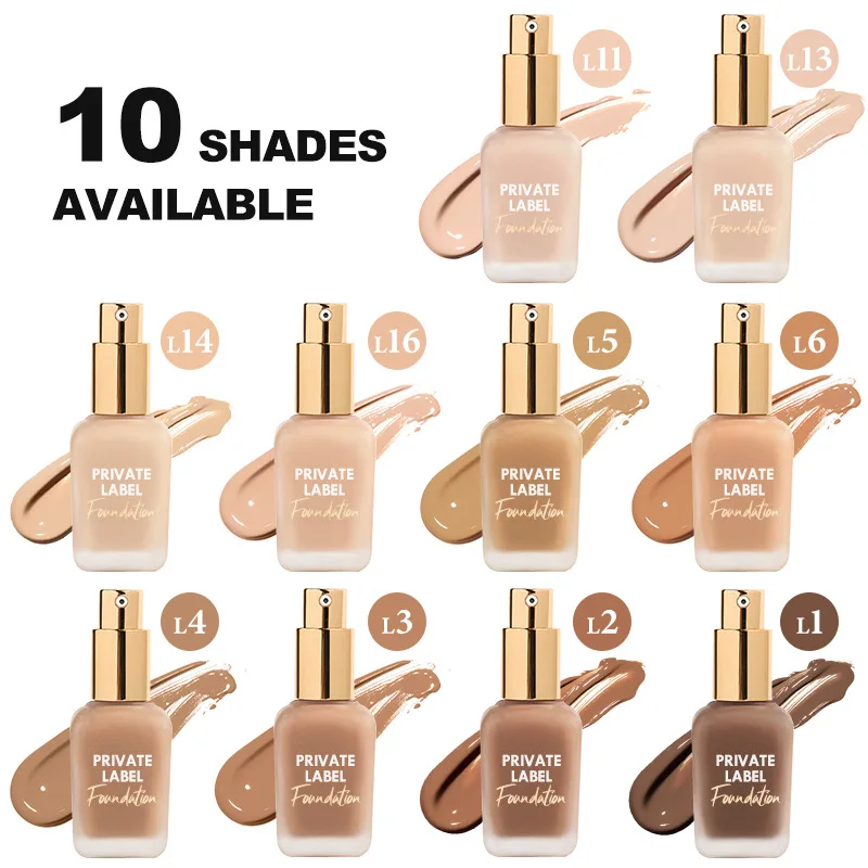High Quality Matte Makeup Foundation for Dark Skin Full Coverage ...