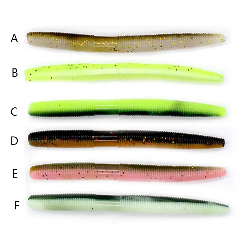 Double Molded Wacky Worm Bass Fishing Lures - Senko Worms