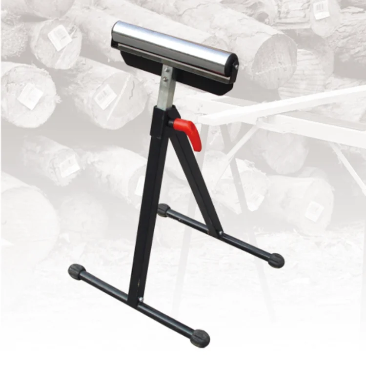 Woodworking Portable Folding Roller Stand Roller Stand Support Roller ...