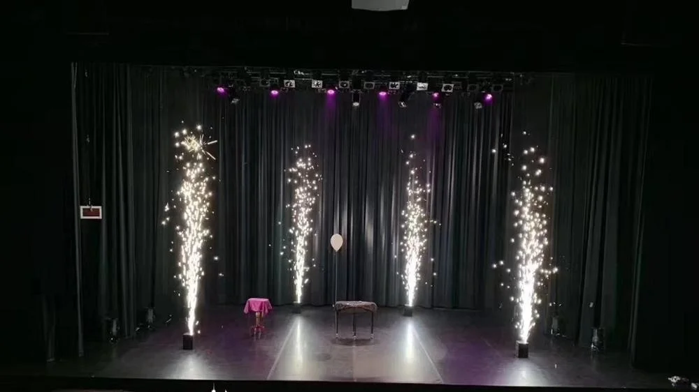 Cascade Pyro Feux D'artifice Froid Étincelle Machine Usine Stade ...